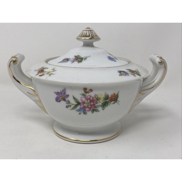 aladdin | Dining | Aladdin Fine China Dresdenia Ornate Sugar Bowl With ...